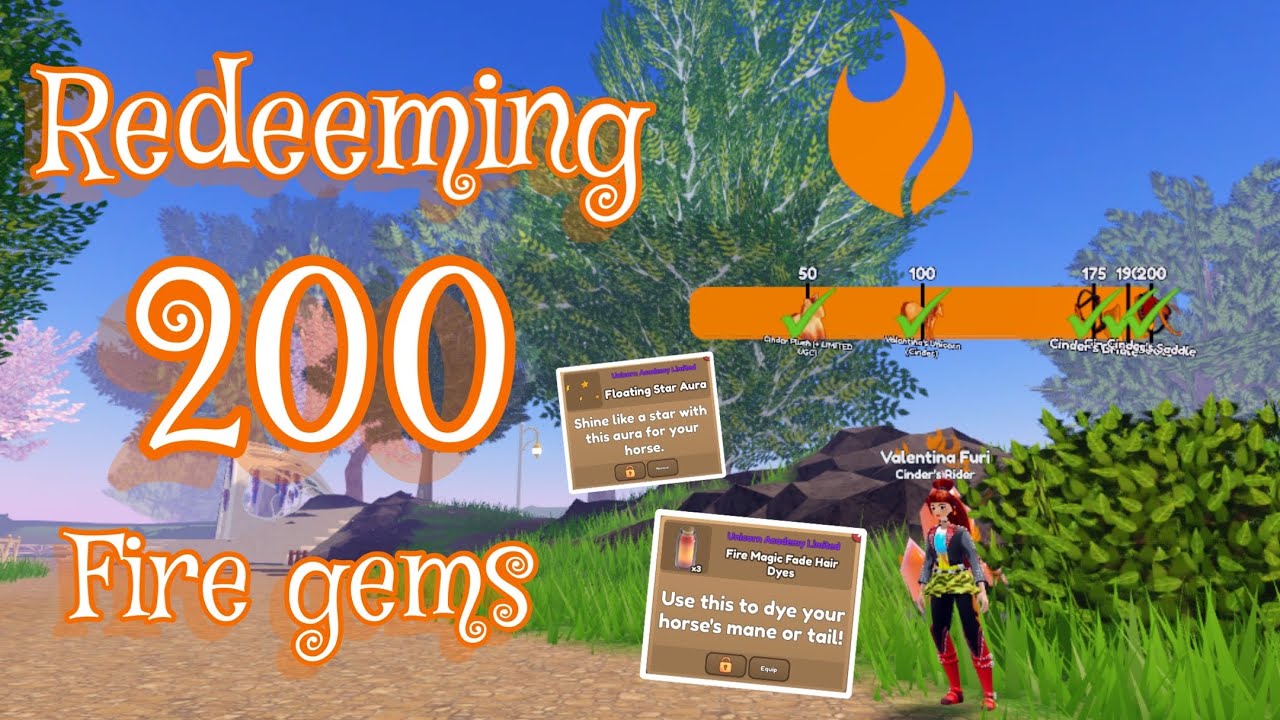 Redeeming 200 Fire Gems 🔥 II Wild Horse Islands - YouTube