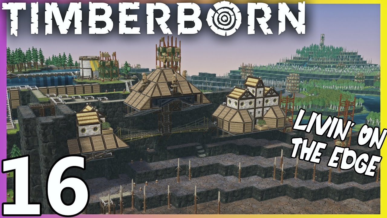 TIMBERBORN | Futuristic Cliffside Beaver Housing with Almost 2 ...