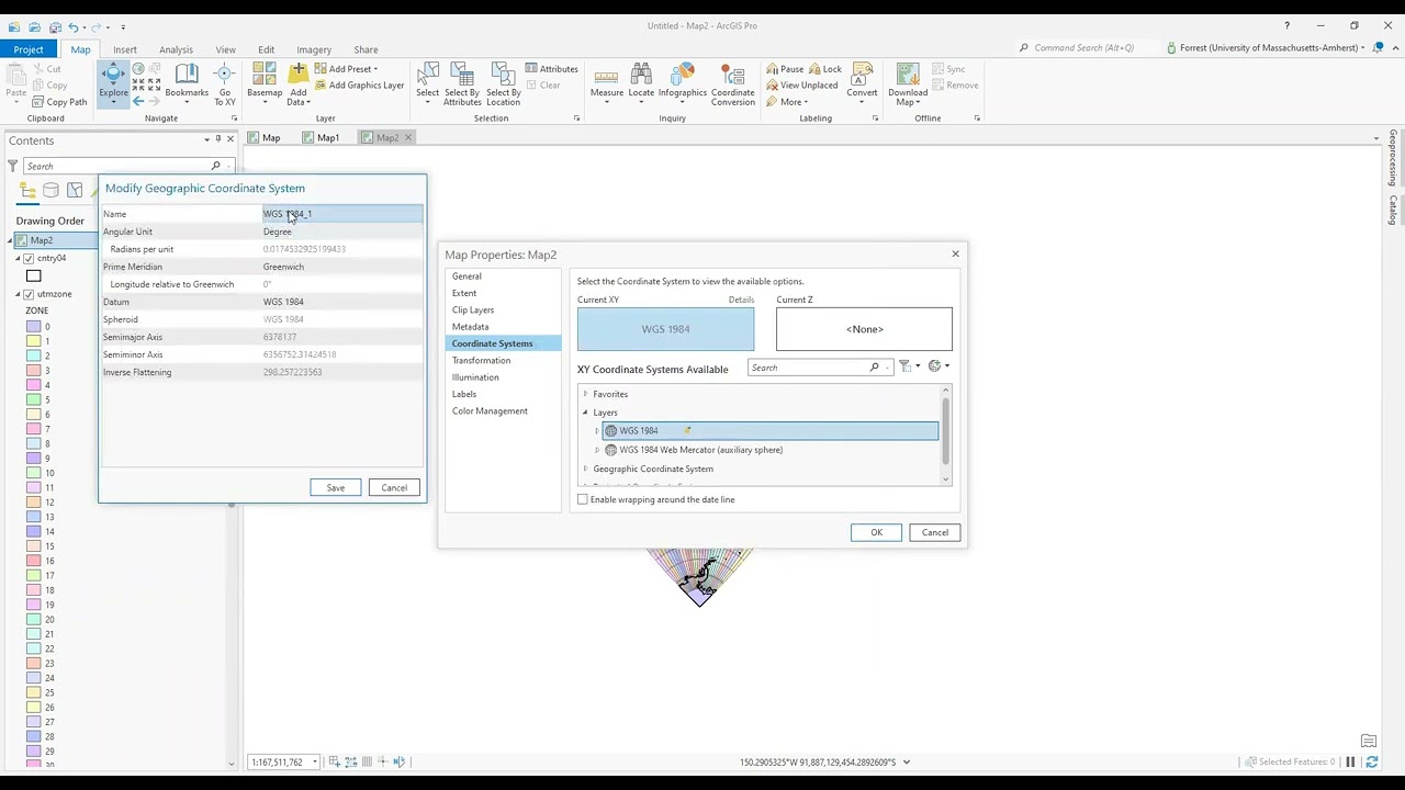 ArcGIS Pro - Overview of Datums - YouTube