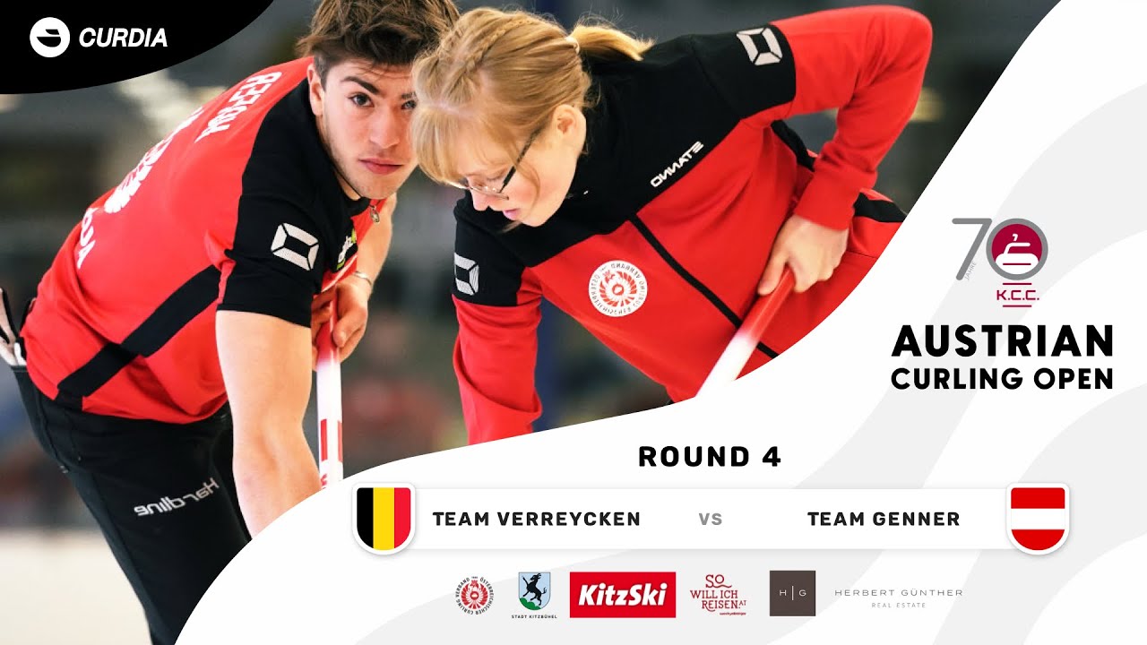 Team Verreycken 🇧🇪 vs Team Genner 🇦🇹 🥌 at the Austrian Curling Open ...