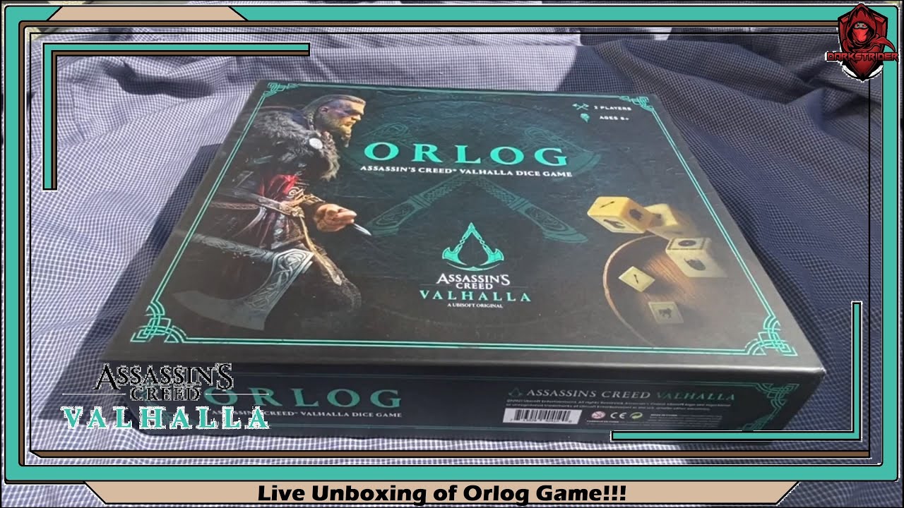 Assassin's Creed Valhalla- Live Unboxing of Orlog Game - YouTube