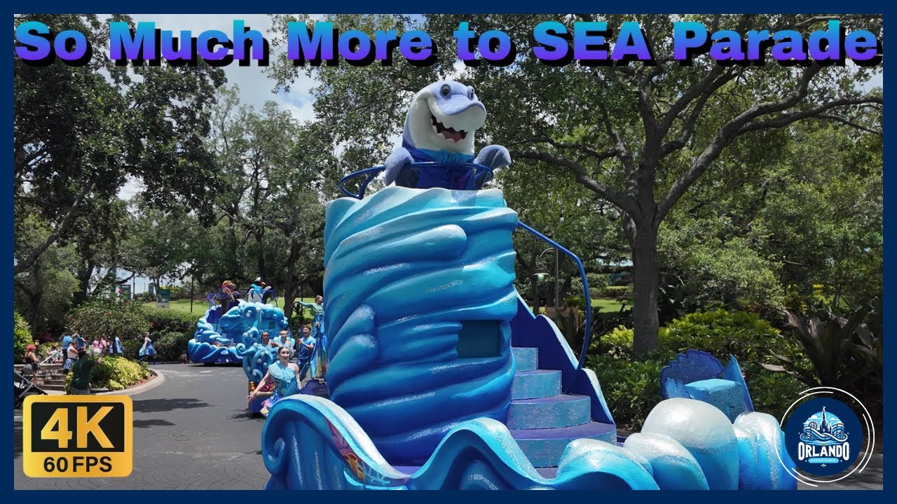 So Much More to SEA Parade at SeaWorld Orlando 2025! (4K 60FPS) - YouTube