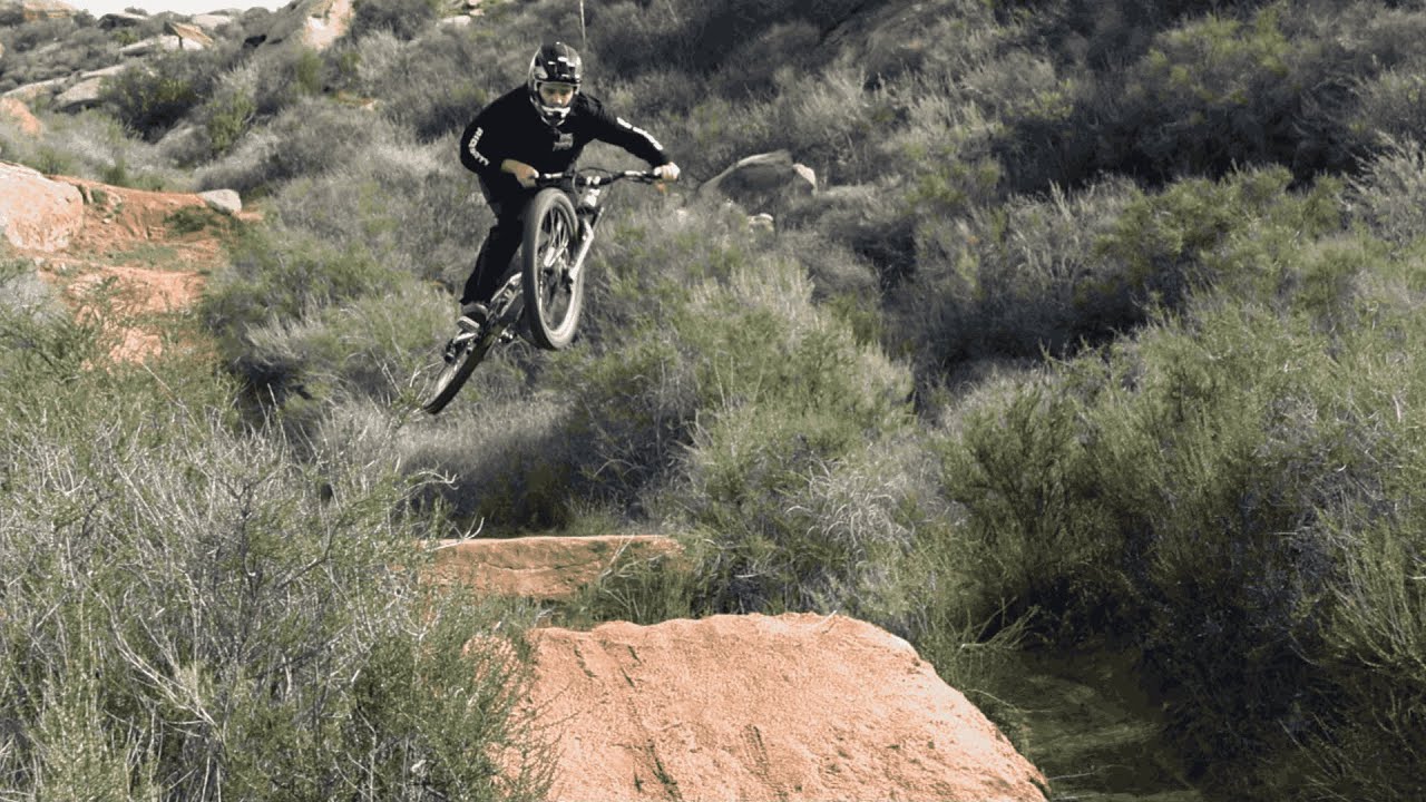 'Flow State 2' Luke Schrodi Destroys his Gnarly Local Freeride Trail! - YouTube