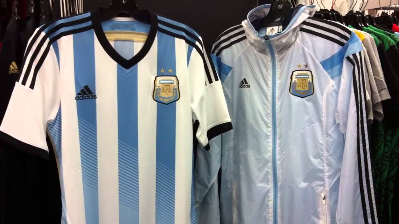 Argentina Jersey 2014 & Argentina Jacket 2014 by Adidas at NAS in ...