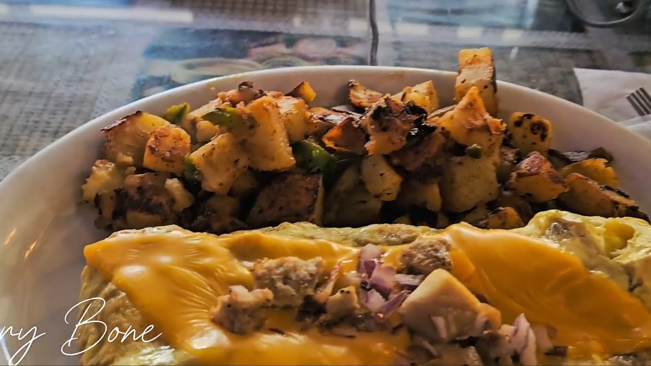 In years!! I finally got a sample of the omelette in. Breakfast spot ...
