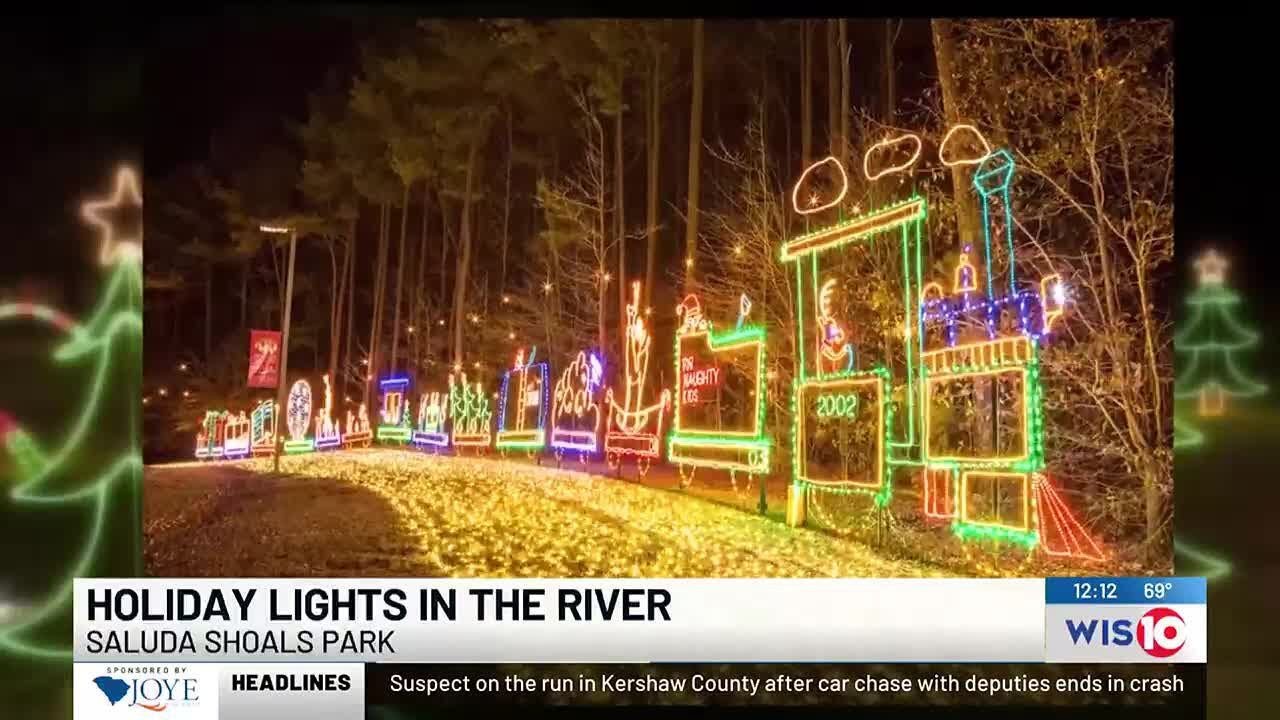 Holiday lights on the river returns to Midlands - YouTube