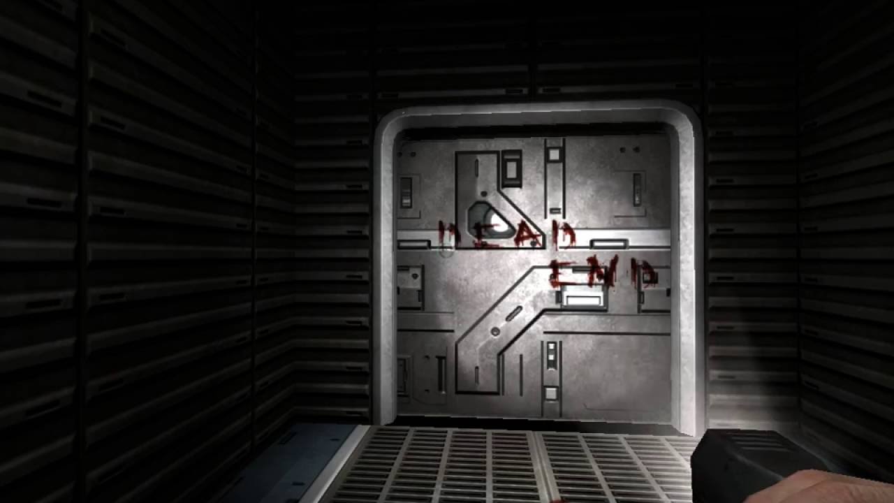 Doom 3 map Bathroom - YouTube