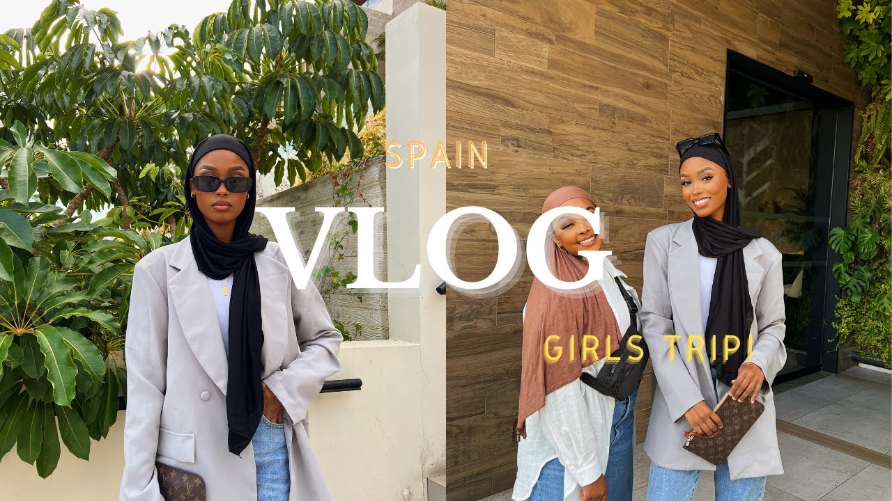VLOG: Girls Trip to Spain, Marbella + lots of Food - YouTube