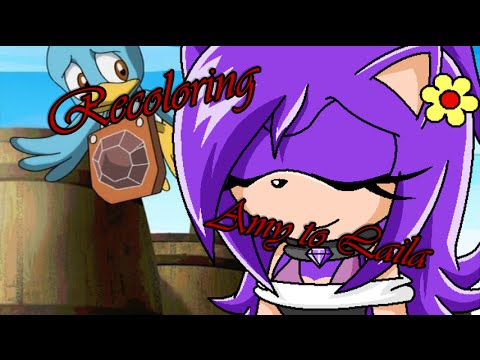 Recoloring Amy to Laila (Request for shadamyysonamy9) - YouTube