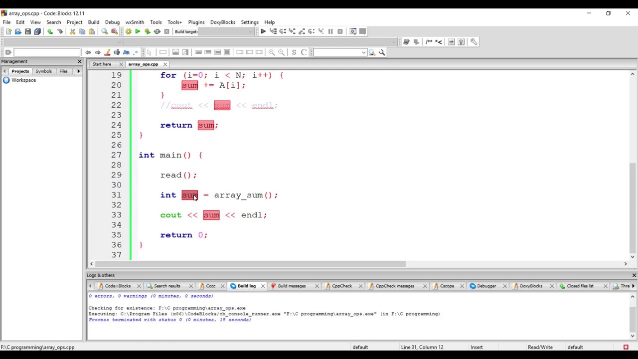 Data Structure Bangla Tutorial - 02 - Array | Calculate the sum of ...