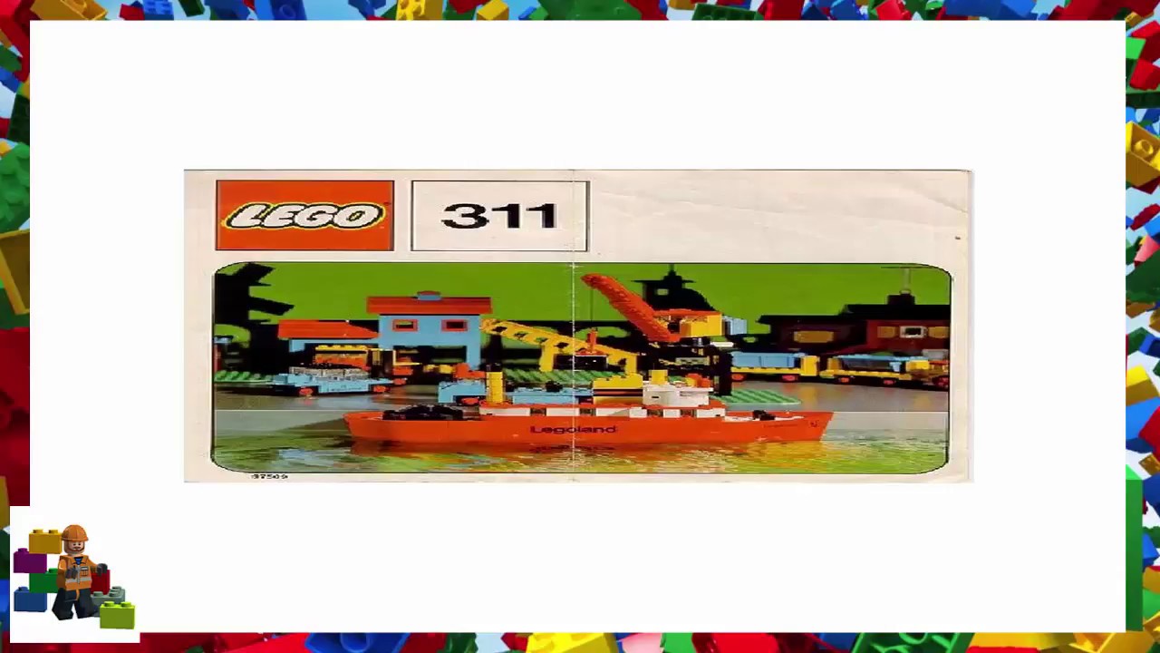 LEGO instructions - Legoland - 311 - Ferry - YouTube