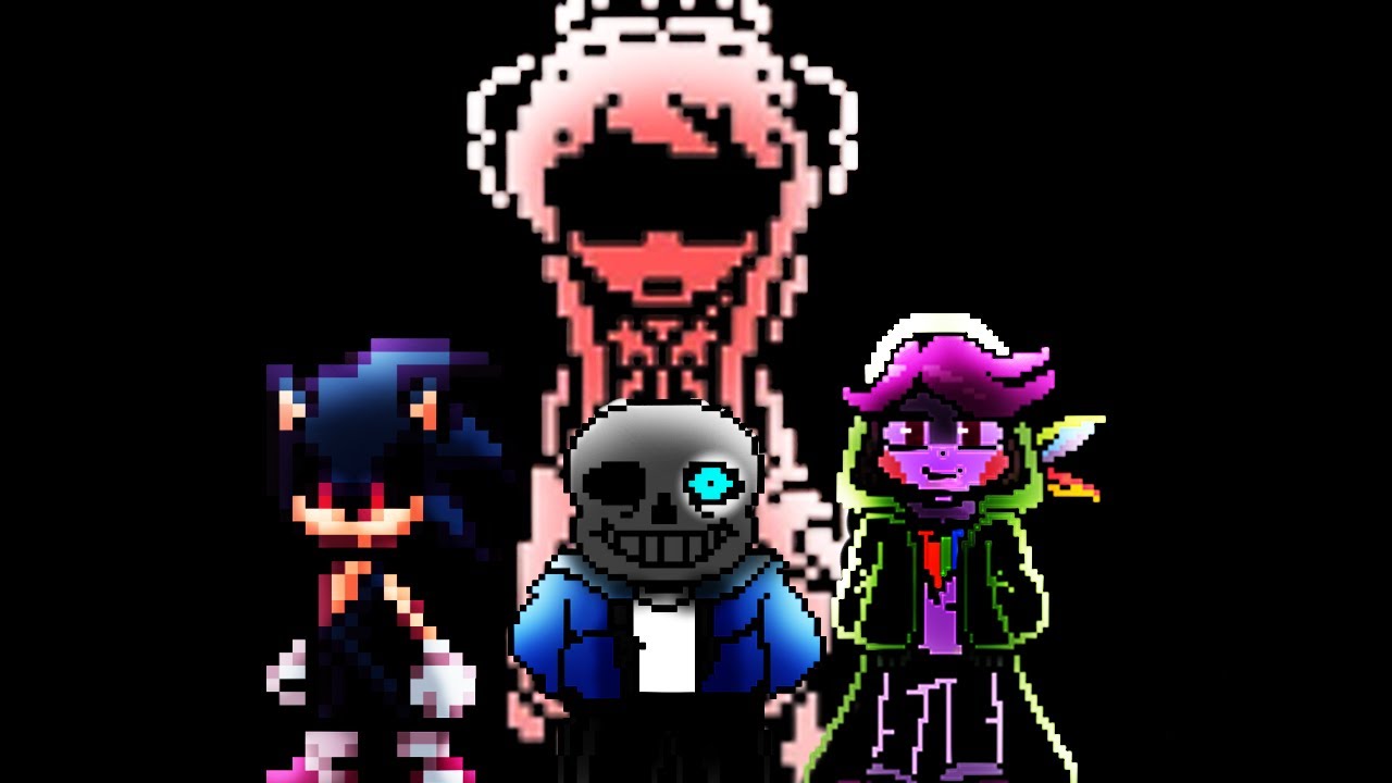Undertale Mashup V2: Megalovania X Just Monika X Confronting Yourself X ...