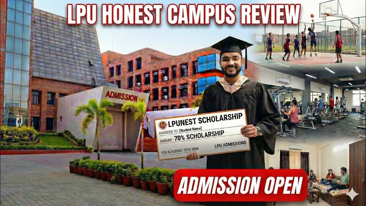LPU Honest Campus Review 🔥| LPU Admission Process | LPUNEST EXAM ...
