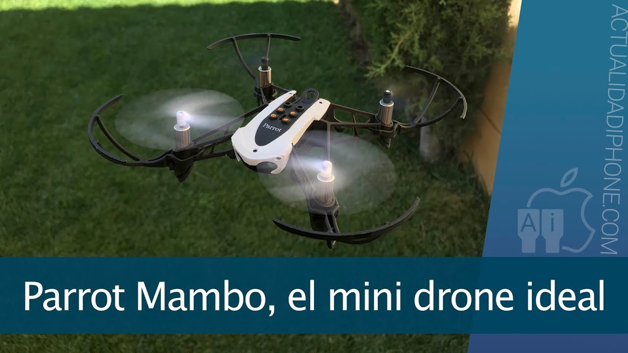 Parrot Mambo, un mini drone que garantiza la diversión - YouTube