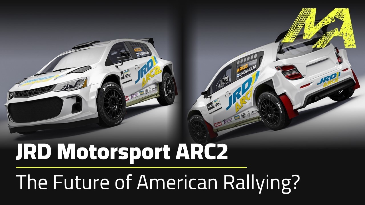 Future of ARA? New Chevrolet Sonic ARC2 Rally Car! Interview with JRD ...