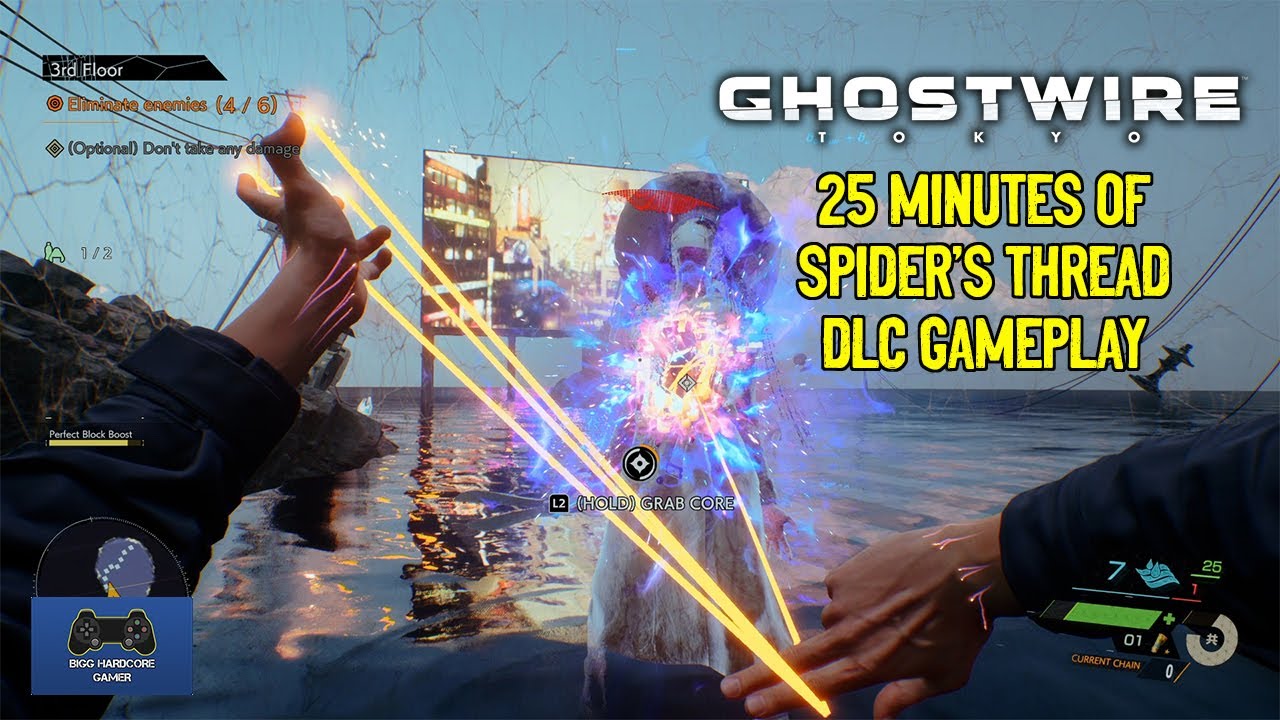 Ghostwire Tokyo - The Spider's Thread - 25 Minutes Of Gameplay - PS5 ...