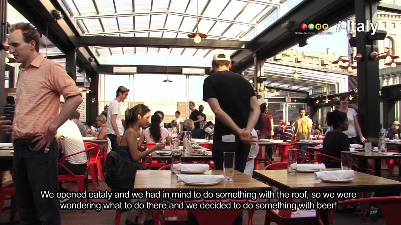 Eataly NYC. An Italian Birreria on the Roof - YouTube