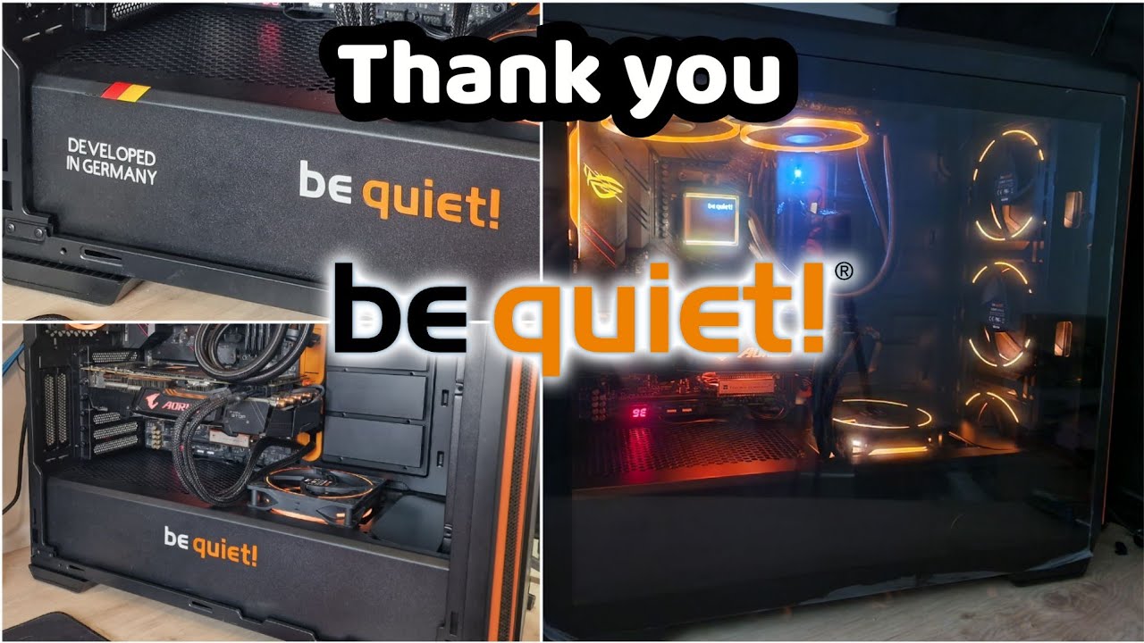 All Be Quiet Gaming Build - Silent Base 601 Review - YouTube
