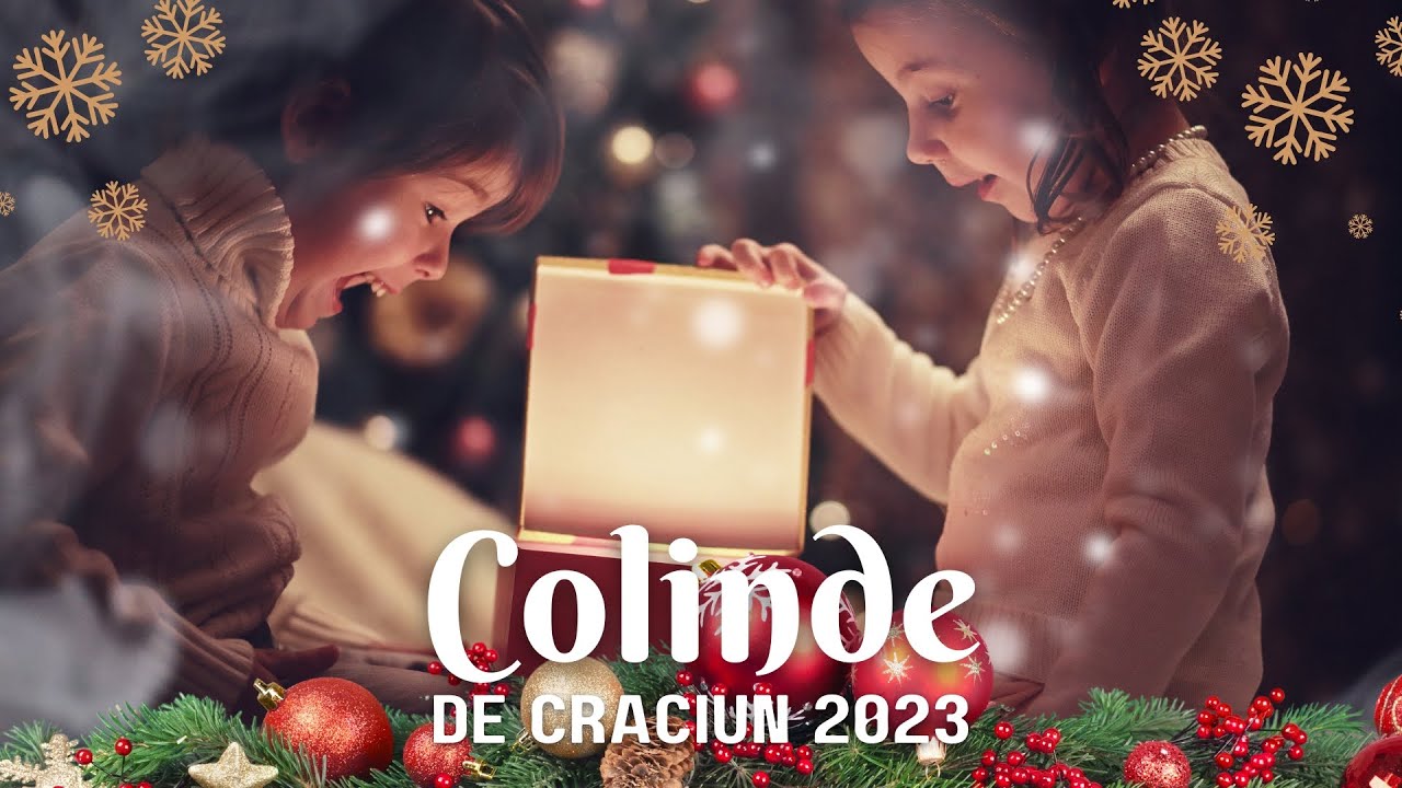🌟🎄 COLINDE DE CRACIUN TRADITIONALE ROMANESTI 🎄🌟 Cel Mai Frumos Colaj ...