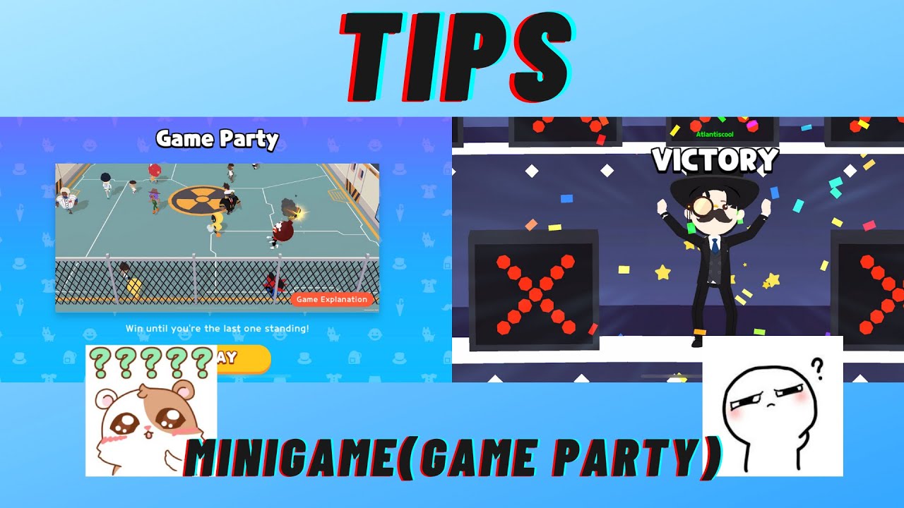 Play together: Tips for all minigames in game party - YouTube