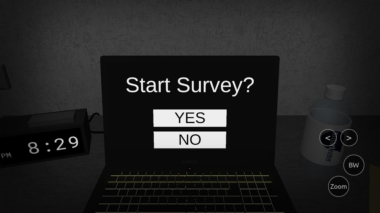 Playing start survey 1 and a different start survey. - YouTube