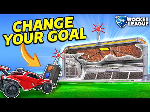 Rocket League, but you can CHANGE your team's goal