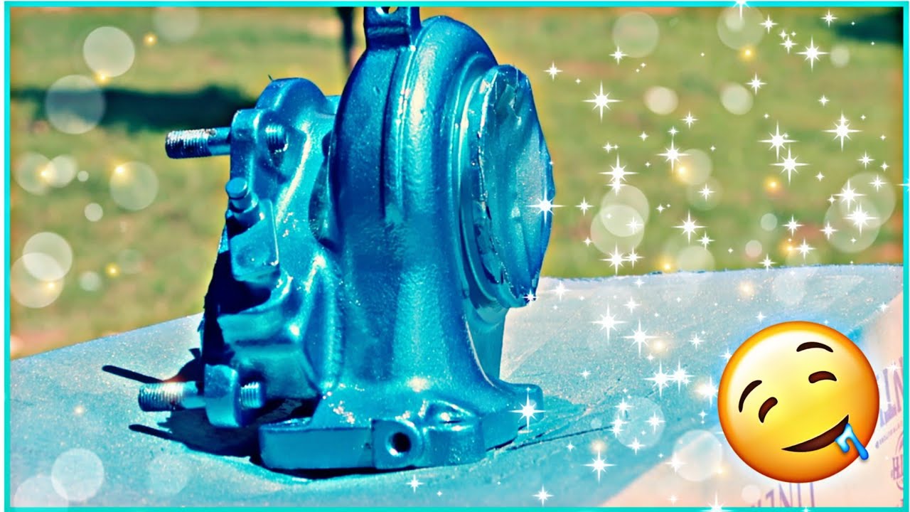 Painting The Turbo Housing (GST BUILD) !! - YouTube