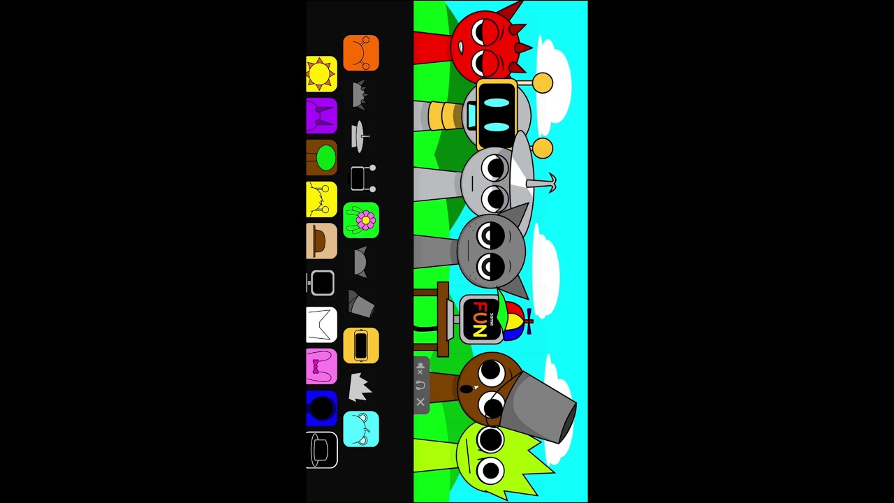 incredibox sprunki sinner edition but with love sus mod! mroona and ...