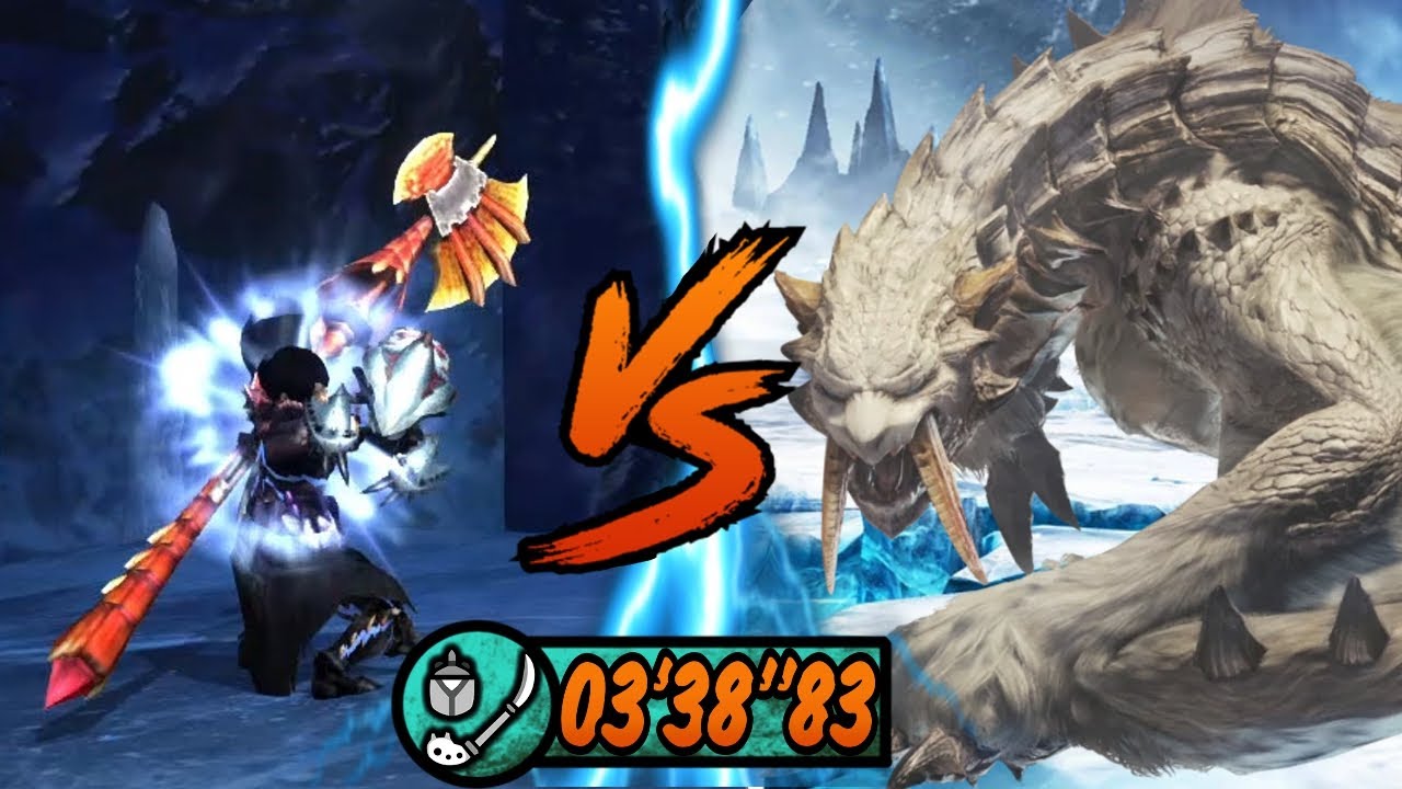 【MHGU】 Barioth ★G3 - Insect Glaive 03'38''83 - YouTube
