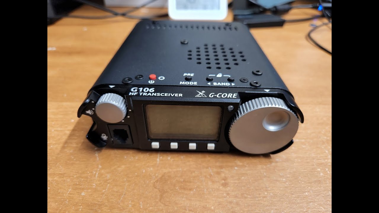 G106 Xiegu QRP трансивер распаковка, обзор, измерения, что внутри ...