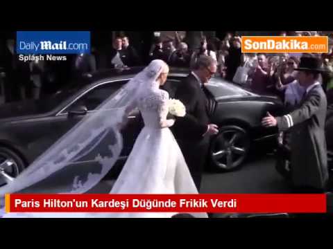 Paris Hilton’un Kardeşi Düğünde Frikik Verdi.