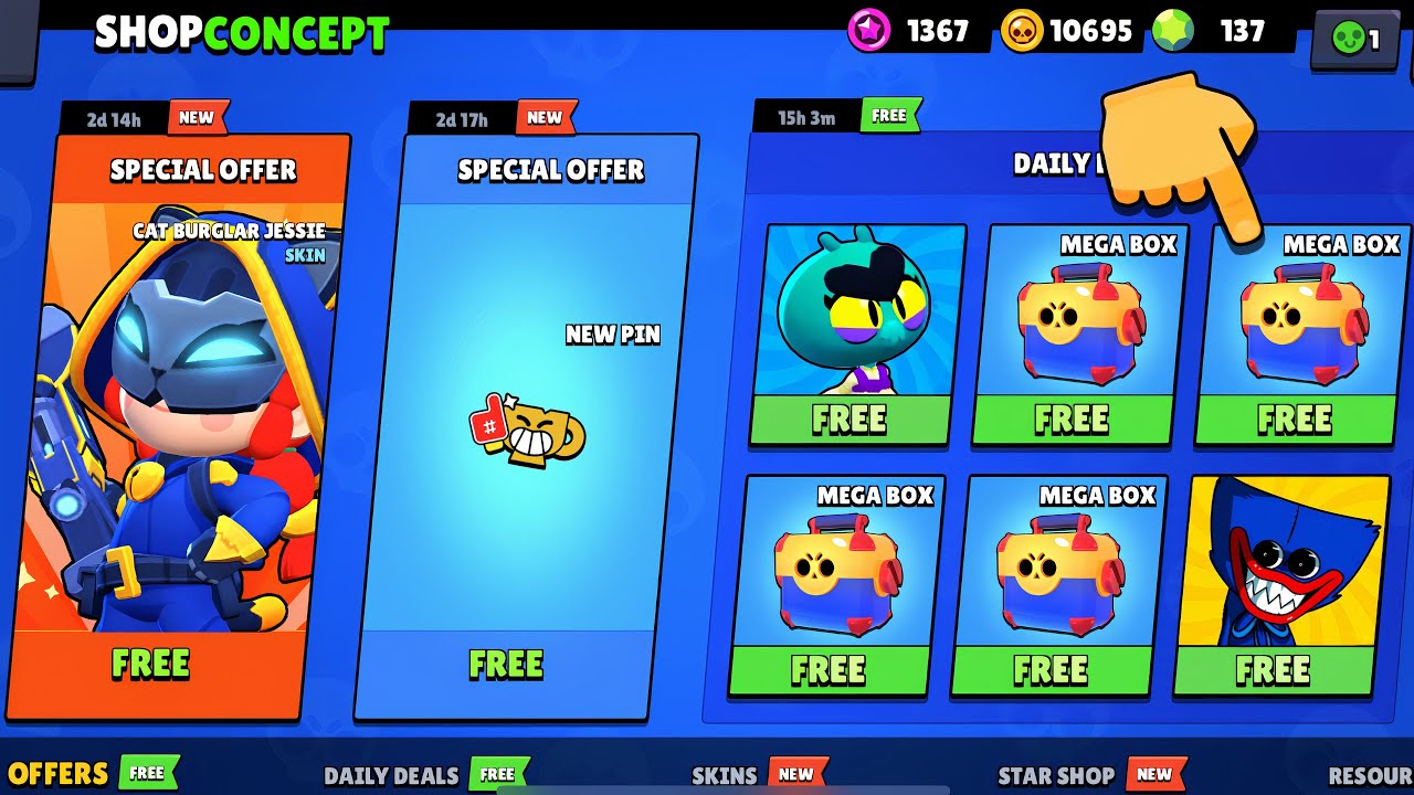 YESS!! NEW Gifts from Supercell🎁🥵 - Brawl stars gifts (CONCEPT!) - YouTube