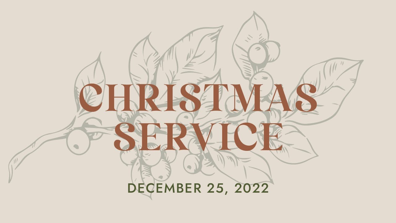 Christ Church Christmas Morning Service - YouTube