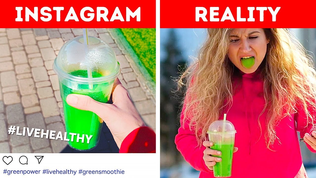 INSTAGRAM VS REALITY - YouTube