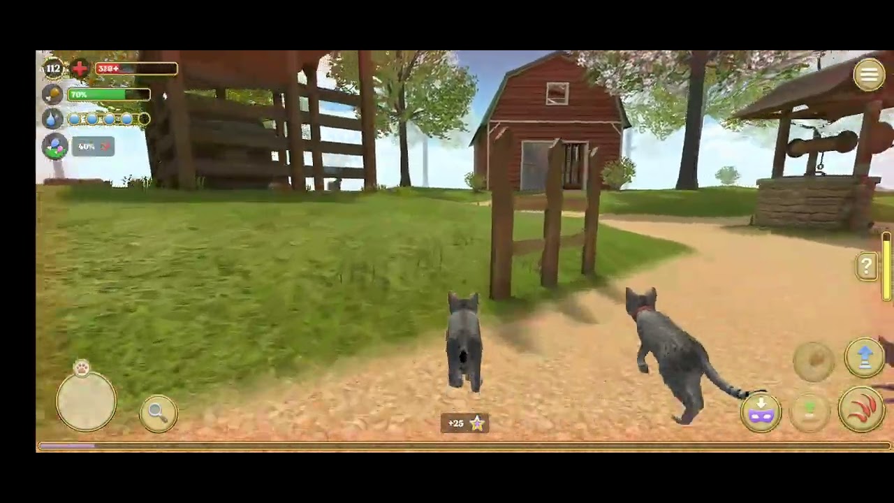 Cat simulator kitten family avelog - YouTube