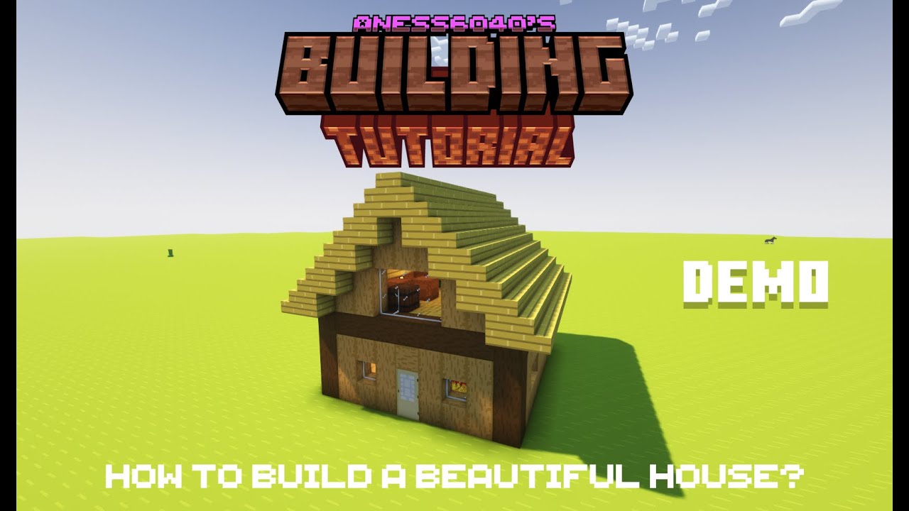 Aness6040's Building Tutorial | How to Build a Beautiful House? # ...