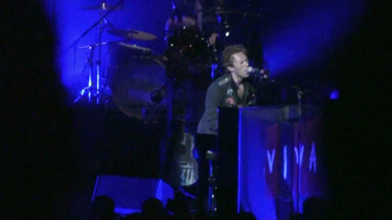 Coldplay- "Glass of Water" (720p HD) live in Saratoga Springs, NY on ...
