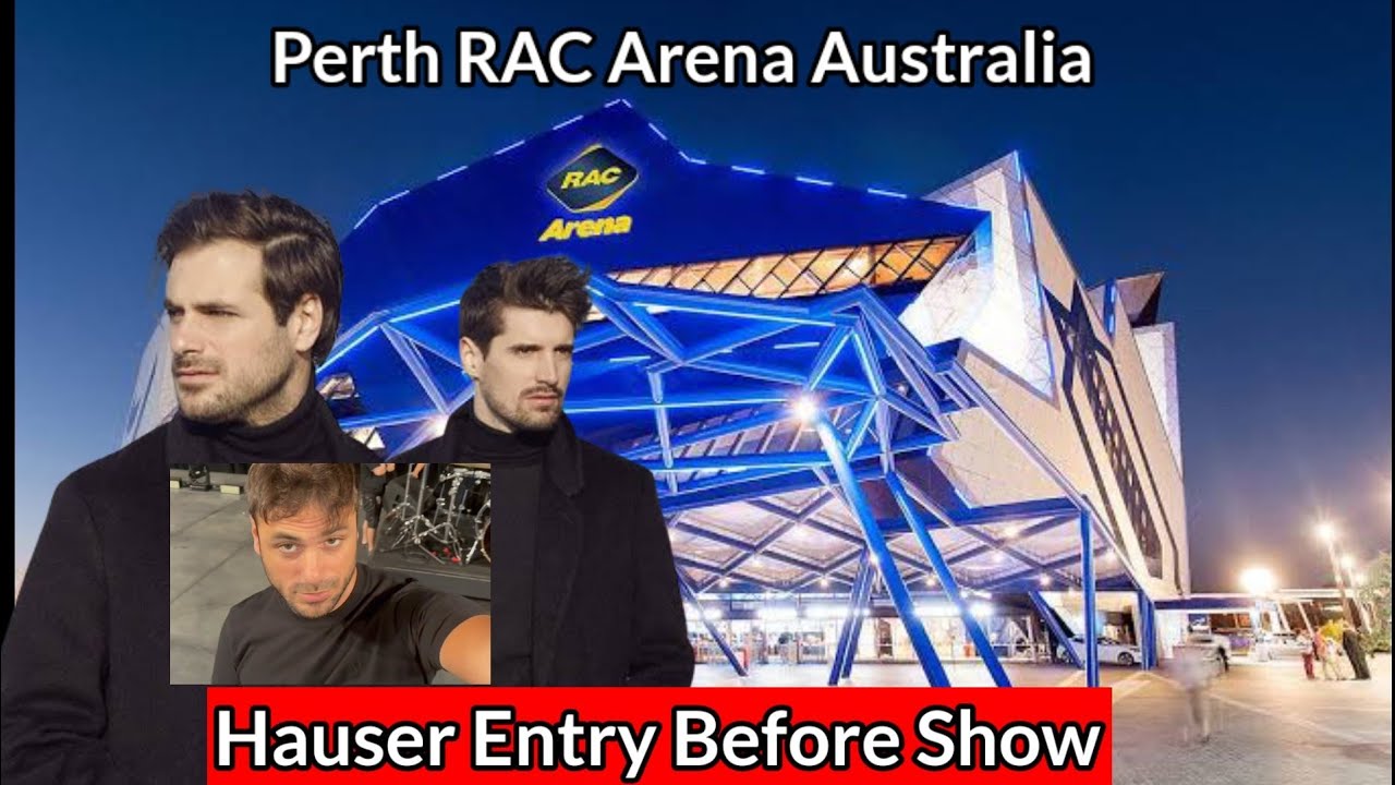 Stjepan Hauser And Luka Sulic Tour Of Perth RAC Arena Australia 2022 ...