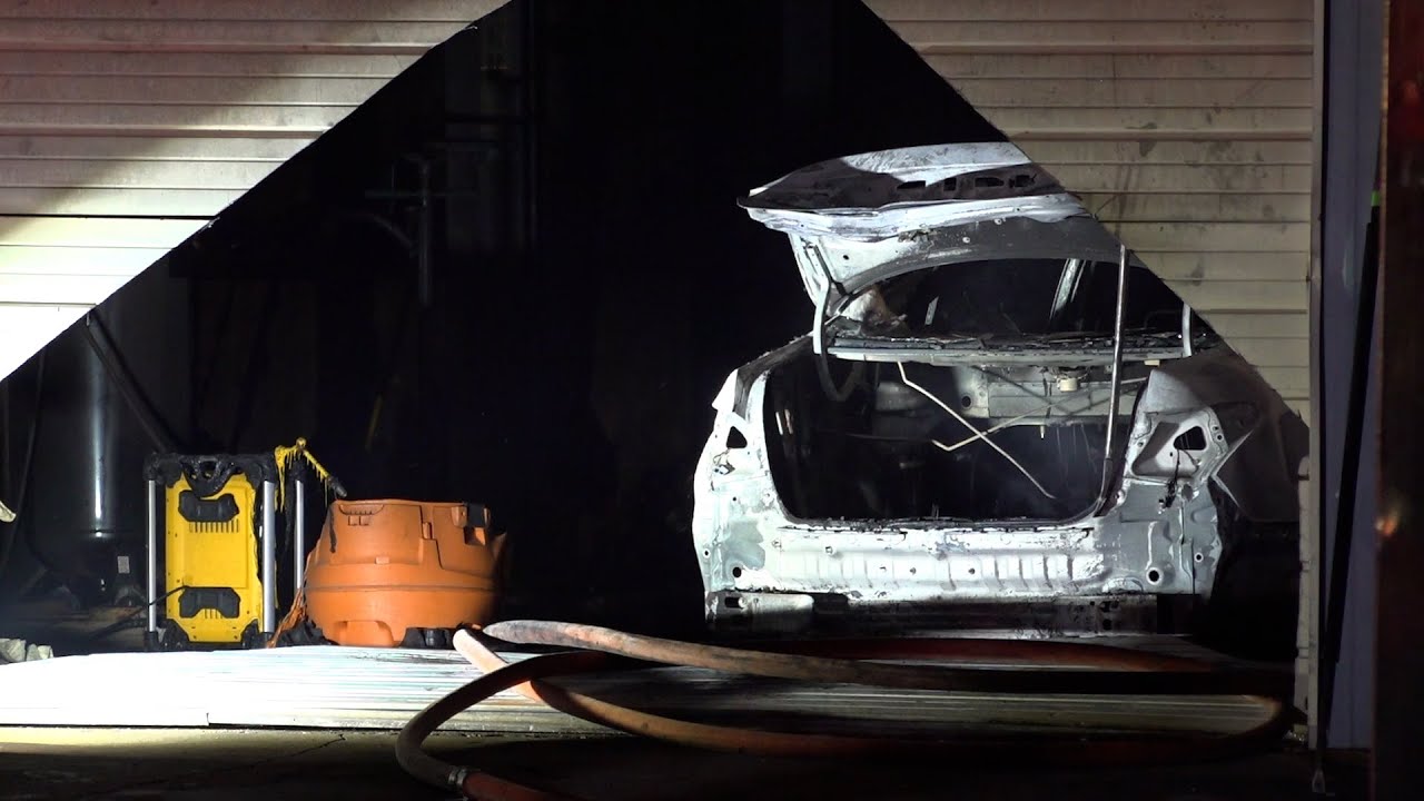 Firefighter transported to hospital for heat exhaustion during auto ...