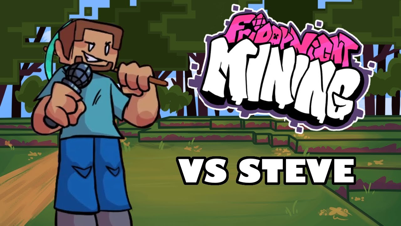 VS Steve (DEMO) | Friday Night Funkin' Mods (Friday Night Mining) - YouTube