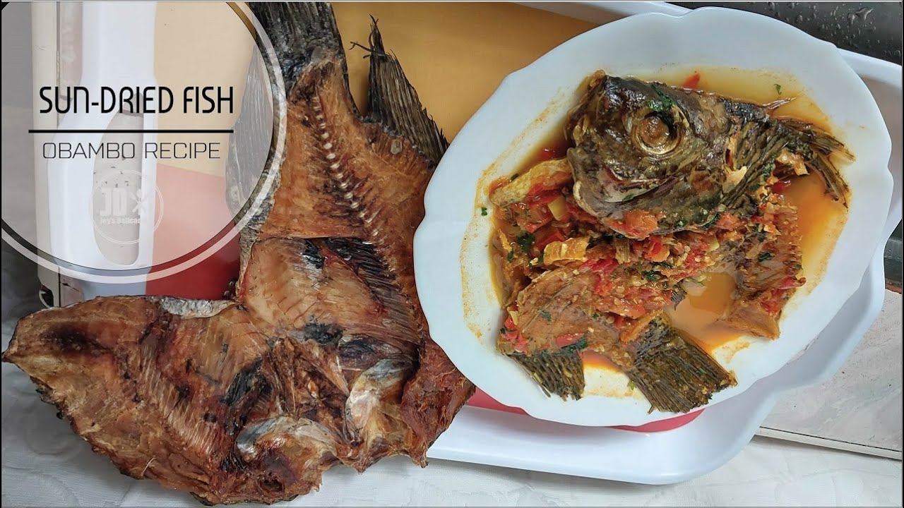 Sun Dried Fish (Obambo) Recipe/Obambla/Similar to Zambian Recipe - YouTube