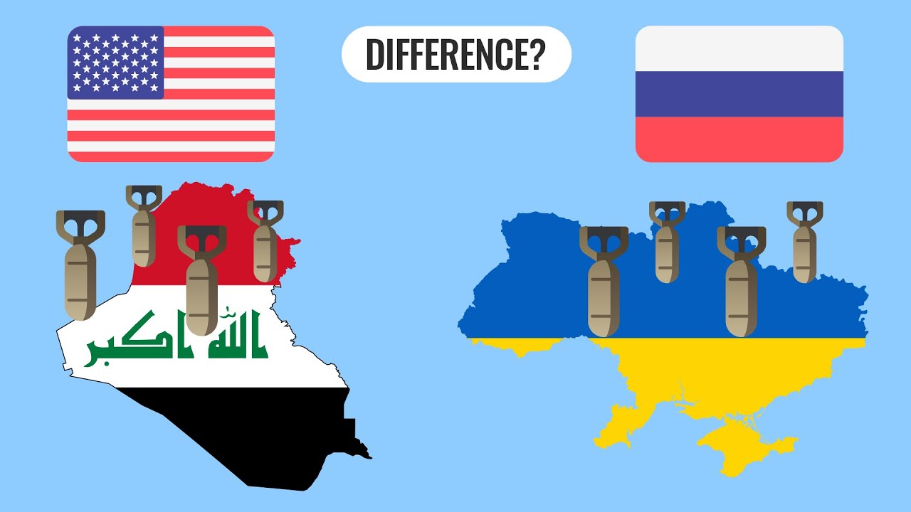The difference between conflicts in Ukraine and Iraq - YouTube