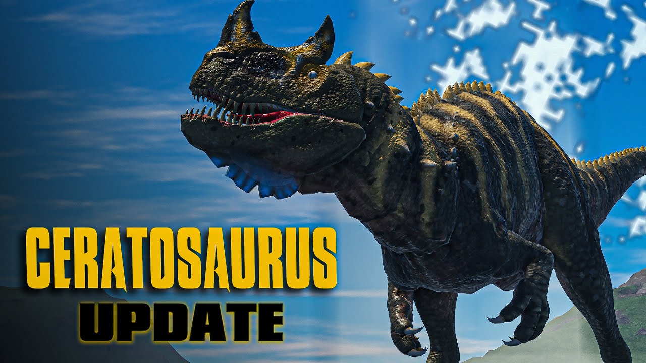 CERATOSAURUS Joins Roblox Prehistoric Rising! New Dinosaur Game Update ...