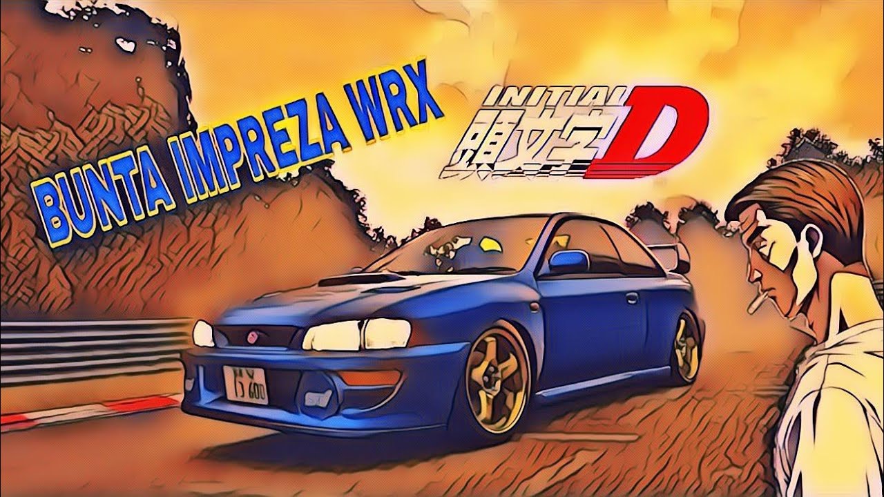 El Subaru Impreza de Bunta puede Hacer DRIFT ? - YouTube