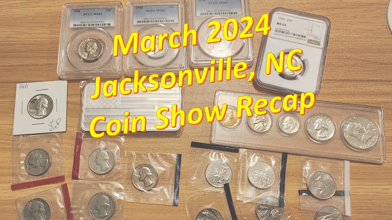 March 2024 Jacksonville, NC Coin Show Recap - YouTube