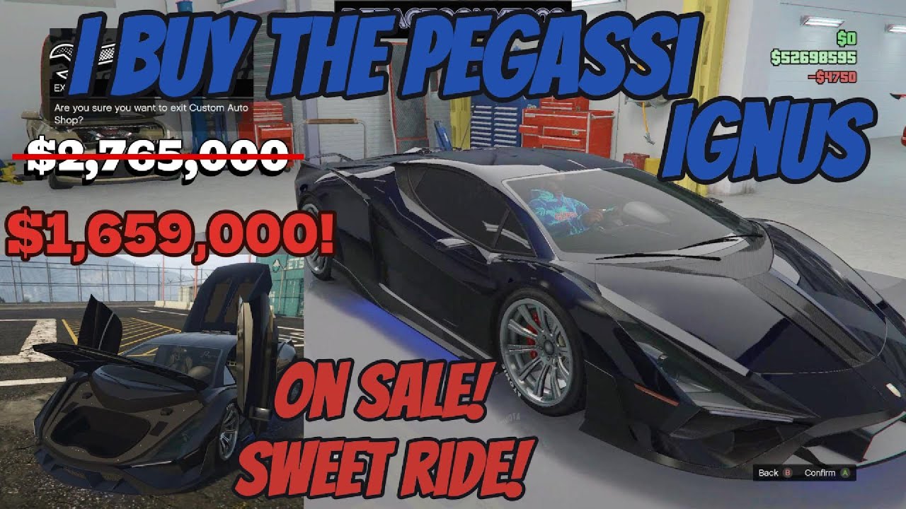 I buy the Pegassi Ignus for $1.6Mil. On sale this week scoop yours up ...