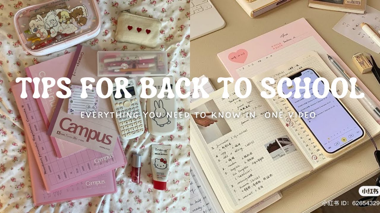 HOW TO PREPARE FOR BACK TO SCHOOL (*EVERYTHING* YOU NEED TO KNOW ...