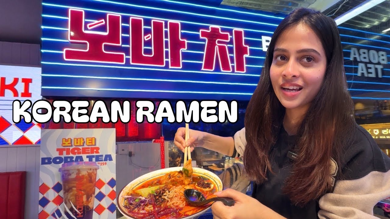 Spicy Korean Ramen in Bangalore 🇰🇷🍜 | Authentic Korean Food at Koreyaki ...