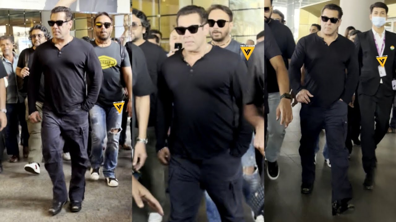 Salman Khan arrived Back from Goa 😎🔥📸 - YouTube