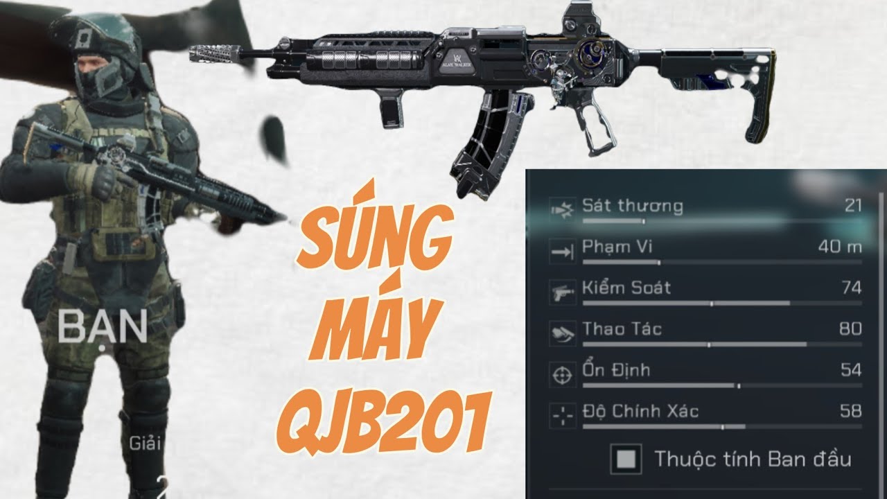 Delta Force - Biến súng máy QJB201 thành súng trường tấn công cực mạnh ...